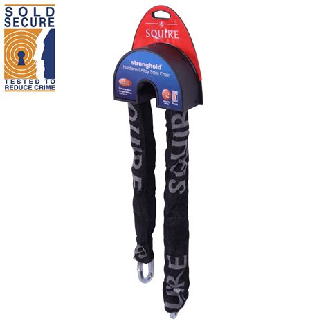 Squire J3 Sold Secure Silver Security Chain 8mm X 915mm