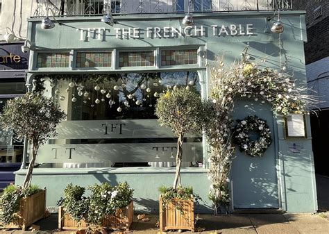 Introducing The Classics Menu £42pp The French Table