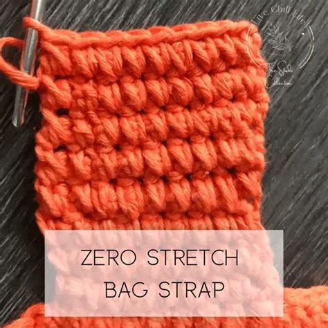 No Stretch Crochet Bag Strap Easy To Work Up Crochet Bag Strap