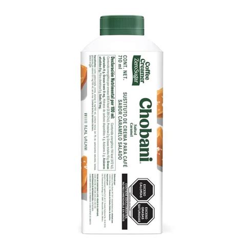 Chobani Coffee Creamer Zero Salted Caramel 710 Ml H E B México