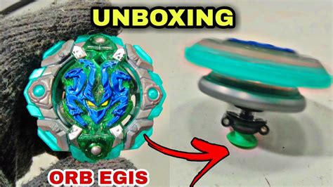 Orb Egis Burst Turbo Beyblade Unboxing In Tami L Suction Cup Beyblade L
