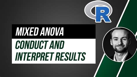 Mixed Anova In R Calculation And Interpretation Youtube