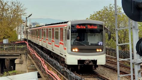 თბილისის მეტროს მოდერნიზირებული ვაგონები вагоны тбилисского метро Modernized Wagons Oftbilisi