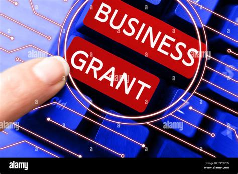 Writing Displaying Text Business Grant Business Idea Working
