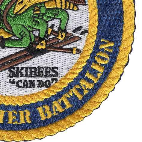 Nmcb 27 Cold Weather Battalion Patch Seabee Patches Navy Patches Popular Patch