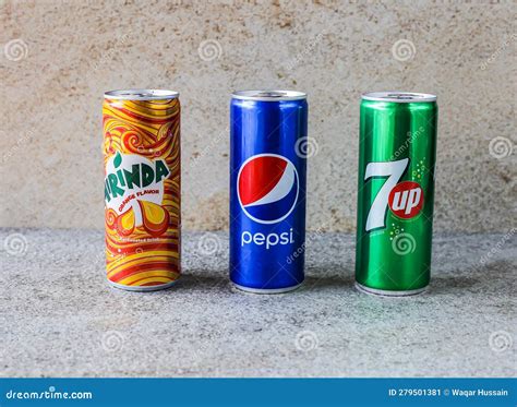 Pepsi And Mirinda Soda Bottles Editorial Image 17886158