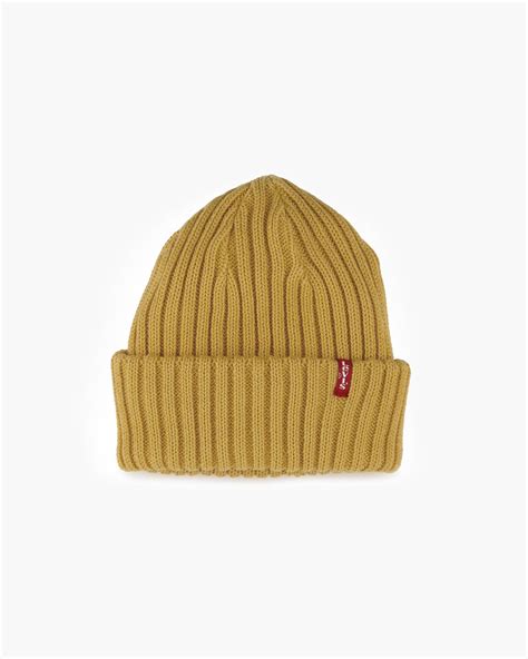 Levis® Ribbed Beanie Green Levis® Gb