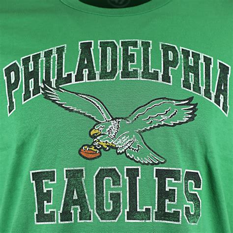 Philadelphia Eagles Throwback Logo Arch Wordmark Premium Franklin Kell