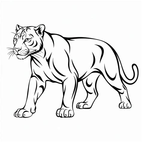 30 Kleurplaat Panter Gratis Printen