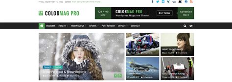 Customize The Layout Of Site Colormag Documentation