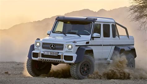 賓士《mercedes Benz G63 Amg 6×6》終極豪華lsuv車款 強悍六輪傳動登場