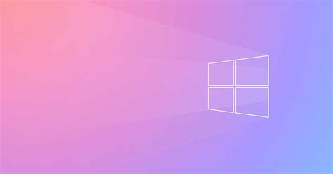 Logotipo De Windows Azul Rosa Oscuro Fondo De