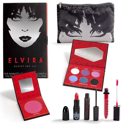 Kit De Maquiagem Elvira Segredos Do Cinema Make De Halloween