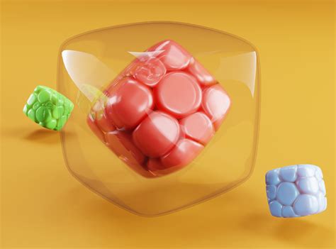 3d Cube Glasses Blender Art By Tri Vima On Dribbble