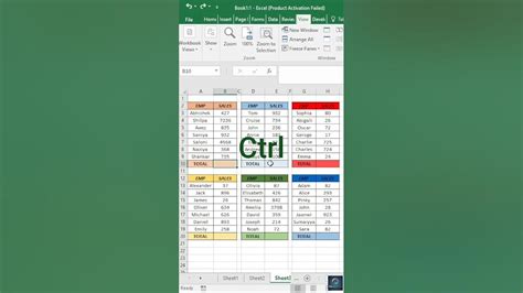 Excel Hack Quickly Sum All Cells In Seconds 🔥📊exceltips Spreadsheethacks Excelshortcuts