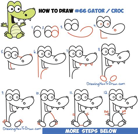 Cartoon Characters Drawing Step By Step At Explore