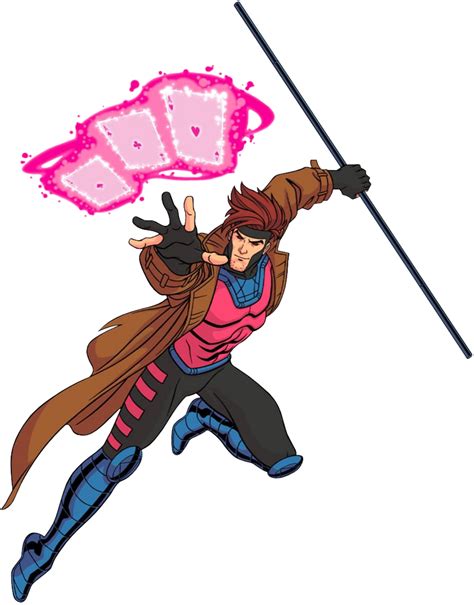 X Men 97 Gambit Render 2 By Fdr1027 On Deviantart