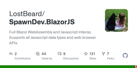 Github Lostbeardspawndevblazorjs Full Blazor Webassembly And Javascript Interop Supports