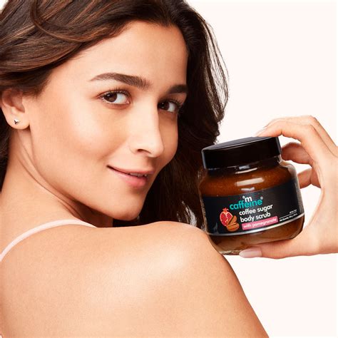 Buy Mcaffeine Coffee Sugar Body Scrub With Pomegranate For Smooth Skin