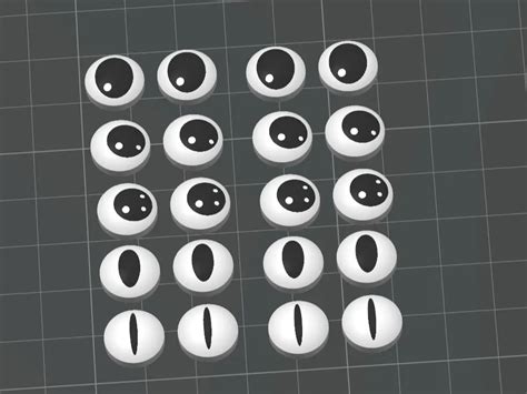 Simulated Eye Patches Multicolor Ams Print By 顺遂如意 Makerworld