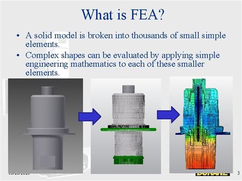 Introduction To Fea Autodesk Simulation Presenter Bob Aldaz