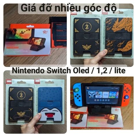 Nintendo Switch Oled Switch Ver 1 2 Lite Desktop Stand For Phones Tablets Multi Angles