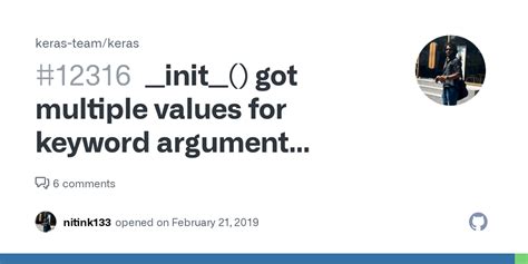 Init Got Multiple Values For Keyword Argument Filters Typeerror