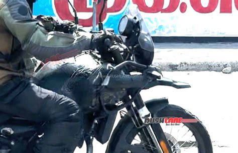 Royal Enfield Himalayan New Spy Video Testing Inside City