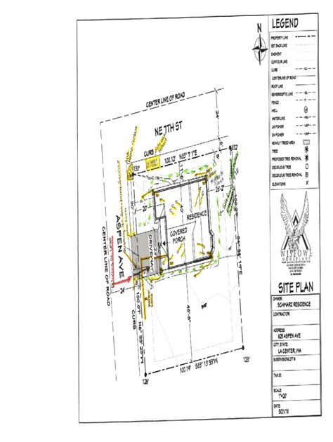 Fillable Online Property Lines Curves Curve Tables And Building Fax Email Print Pdffiller