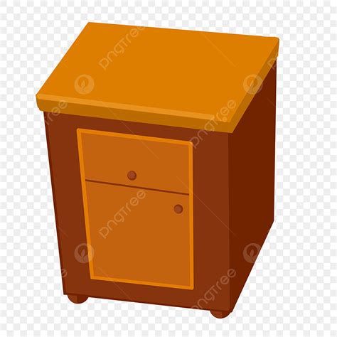 작은 캐비닛 침대 일러스트 옆 탁자 가구 목재 침대 옆 탁자 가구 작은 캐비닛 Png 일러스트 및 Psd 이미지 무료 다운로드 Pngtree