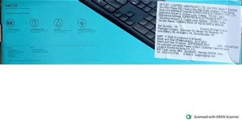 Logitech Wireless Keyboard Mouse Mk At Rs Logitech Computer Keyboard In Ranchi ID