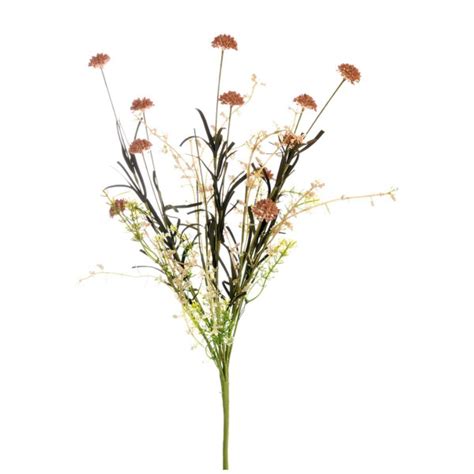 Купить Композиция из искусственных цветов и трав цветы для декора 60 см Fiori E Bouquet по