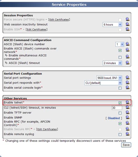 Interface Apcon Matrix