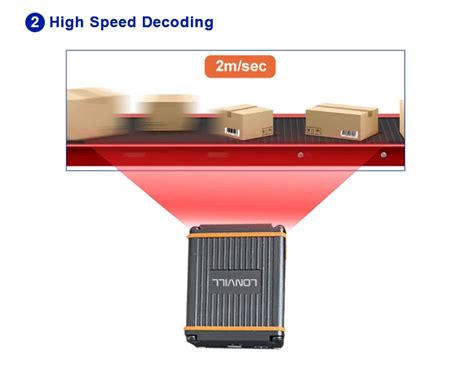 Customized Stationary 2d Barcode Scanner Conveyor Data Matrix Scanner Ethernet Industrial Ip65