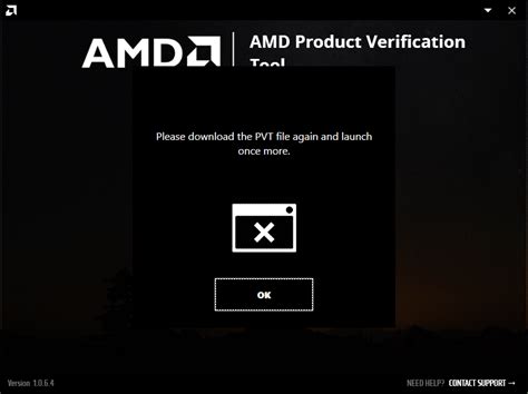 My Amd Product Verification Tool Not Working R Amdhelp