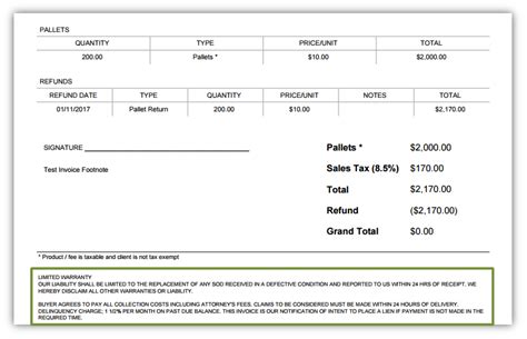 How To Add Update Invoice Disclaimers