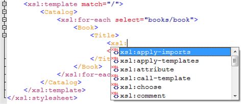 New Xslt Auto Complete Stylus Studio Blog