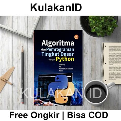 Jual Buku Algoritma Dan Pemrograman Tingkat Dasar Dengan Python Bw