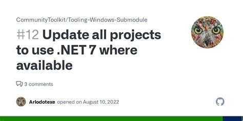Update All Projects To Use Net 6 Where Available · Issue 12
