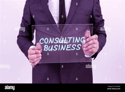 Hand Writing Sign Consulting Business Business Showcase Specialized In Graphic Design