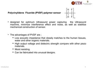 PVDF Sensor Design And FPGA Implementation Of Ultrasound Power Measurement PPT
