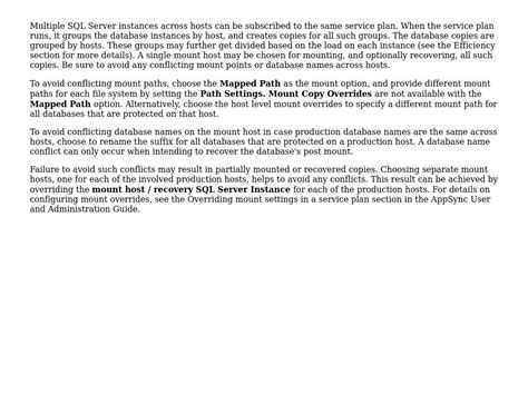 Mounting Copies From Multiple Production Hosts To A Single Mount Host