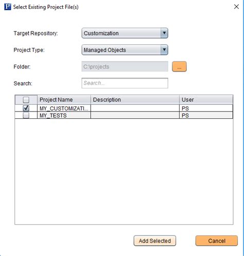 Creating Customization Repository