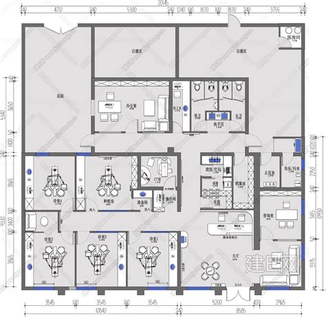 牙科口腔医院平面布置图施工图下载施工图牙科口腔医院平面布置图下载施工图牙科口腔医院平面布置图免费下载建e室内设计网