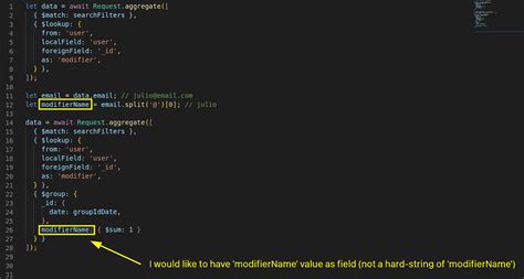 [mongodb and mongoose] how to use a variable value as a field in