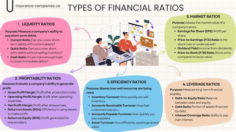 5 Types Of Financial Ratios And Their Formulas Examples