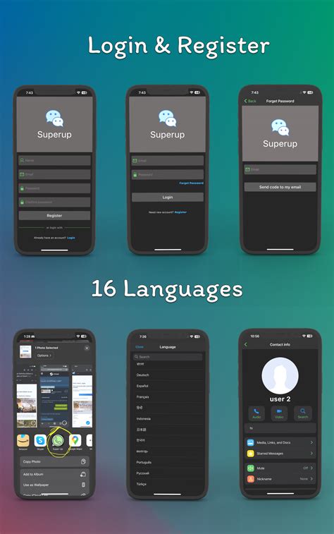 Superup Cupertino Theme Full Whatsapp Clone Mongodb Flutter Top New Code