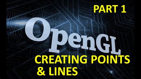 Part 1 Creating Lines And Points Using OpenGL YouTube