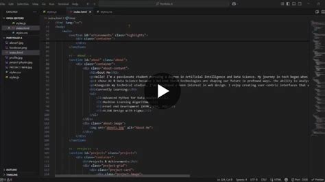 Webdevelopment Portfolio Frontend Html Css Javascript Netlify Sanjeev S T