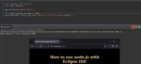 How To Use Node Js With Eclipse Ide